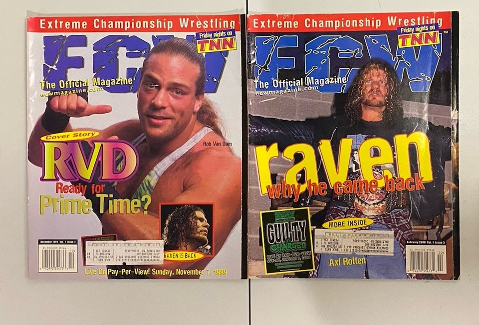 WWE WCW ECW Wrestling 30 magazine lot vintage 50’s - 90’s Exellent HULK ...