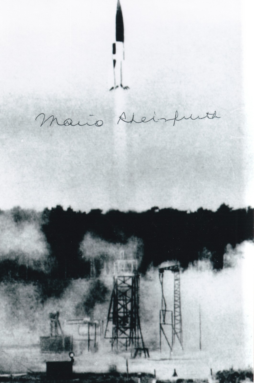 Von Braun Team Mario Rhenfarth German Rocket Scientist SIGNED4x6 PHOTO ...