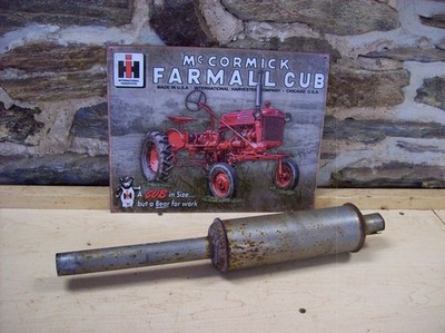 Farmall Cub International exhaust muffler IH | eBay