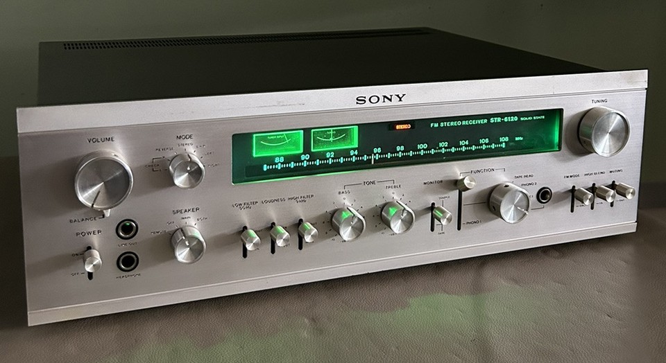 SONY STR-6120 STEREO RECEIVER NICE | eBay