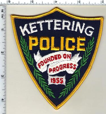 Kettering Police (Ohio) Shoulder Patch from 1995 | eBay