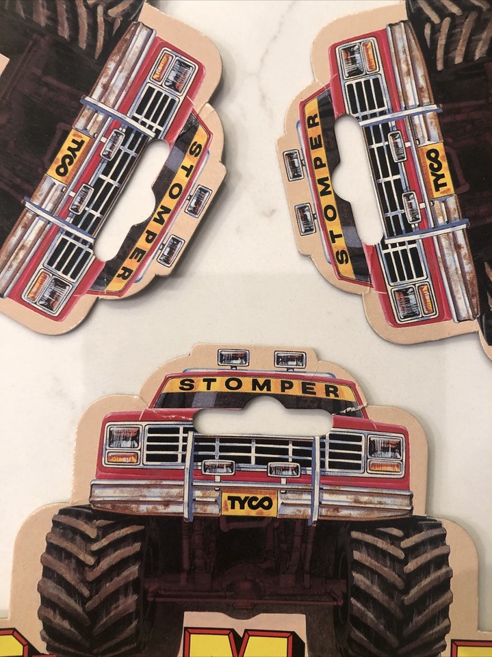 (3) Tyco Stomper Mini 4 Wheel Drive Jeep #60837 Rare!!!! NOS Vintage | eBay