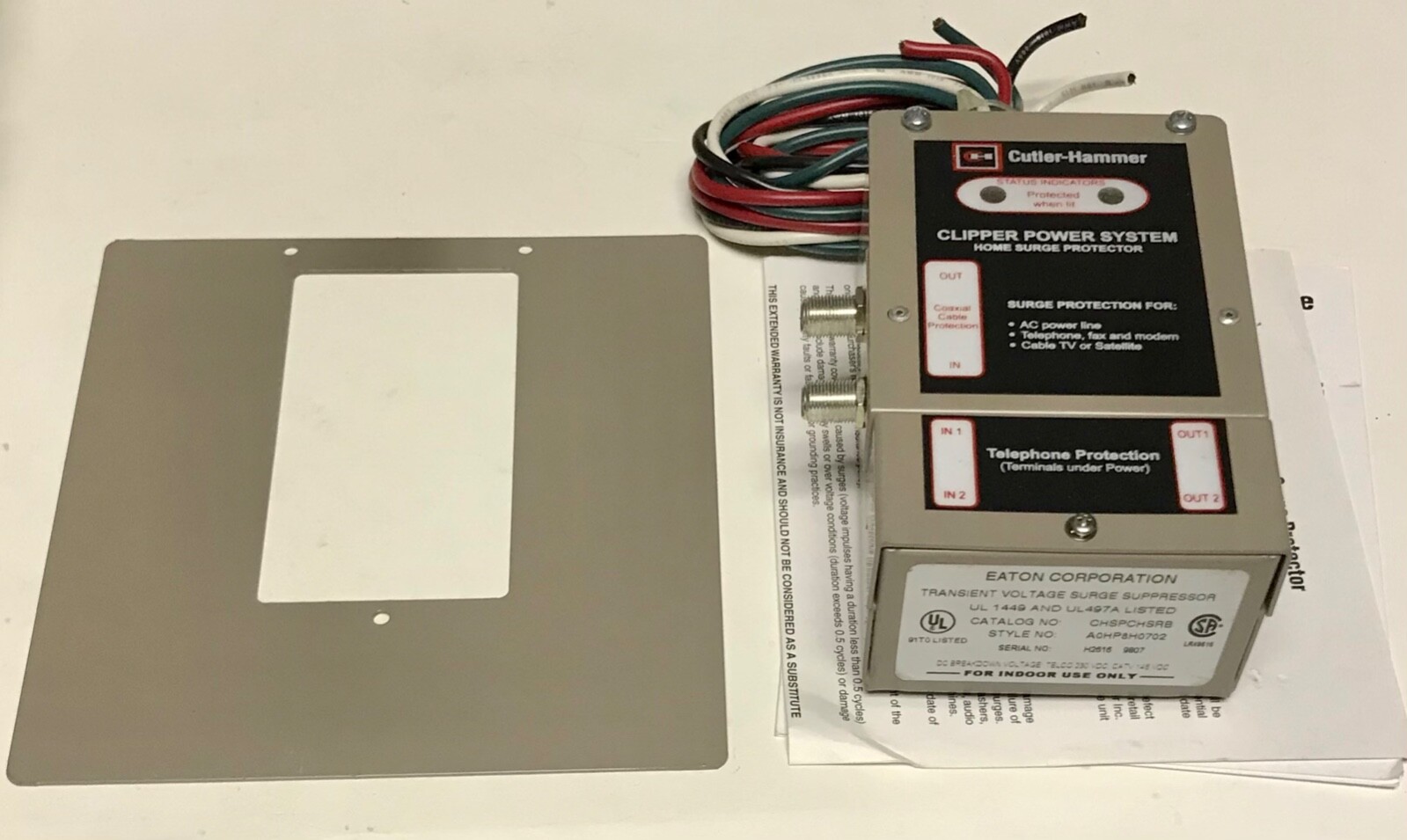 EATON CUTLER HAMMER CHSPCHSRB 120 VAC Clipper Power System AL Power ...