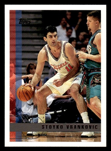Stoyko Vrankovic Los Angeles Clippers 1997-98 Topps #144 | eBay