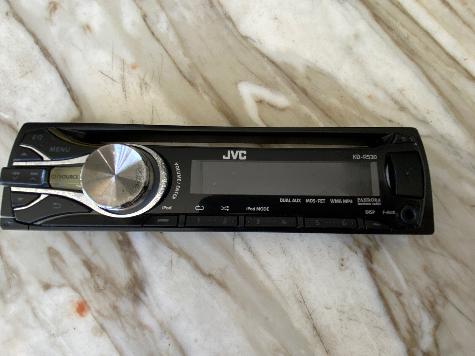 JVC KD-R530 CAR STEREO FACEPLATE ONLY JVC KD-R530 FACEPLATE FACEPLATE ...