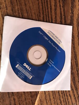 Dell 1708FP Flat Panel Monitor Drivers Disc 2007 | eBay