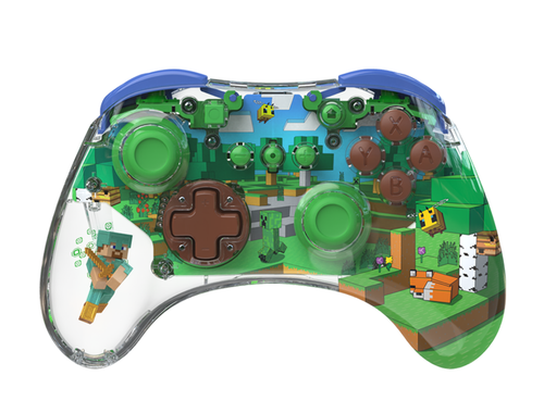 PDP REALMz™ Wireless Controller: Minecraft Forest Biome - Nintendo ...