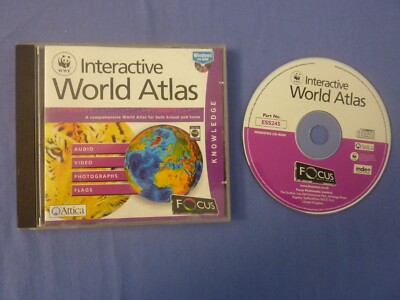 WWF Interactive World Atlas PC CD-ROM Win | eBay