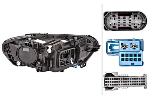 HELLA Headlight Left For MERCEDES Cla C118 X118 Shooting Brake 19 ...