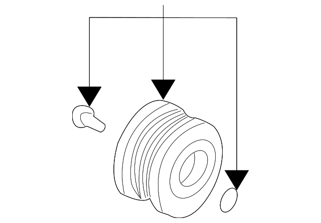 Volvo 30733820 Genuine OEM Factory Original Clutch Pulley for sale ...