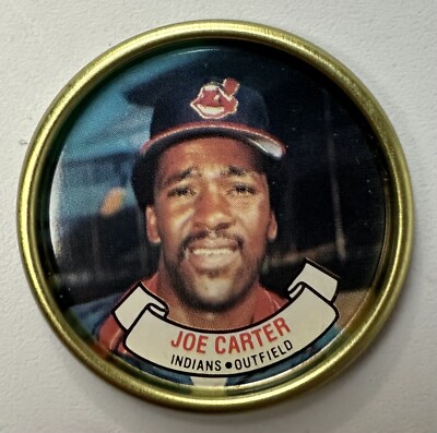 1987 Topps Coins #7 Joe Carter Indians | eBay