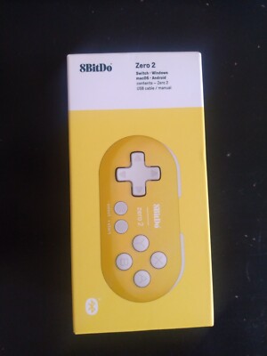 8Bitdo Zero 2 Bluetooth Wireless Gamepad Keychain Size Mini Controller ...