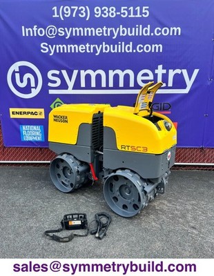 2019 Wacker Neuson RTSC3 Remote Control Trench Compactor Roller 606 ...