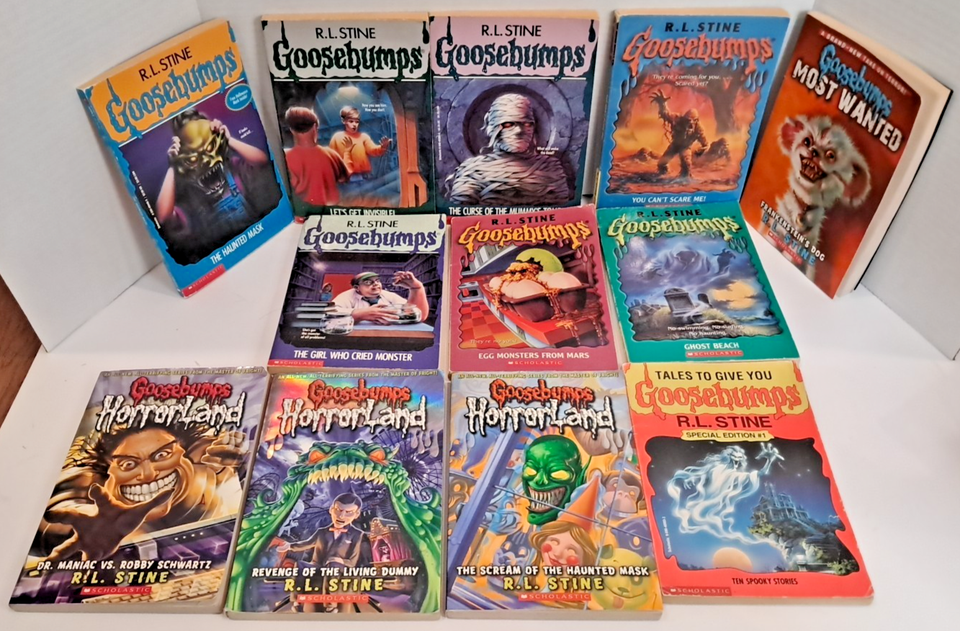 Lot Of 32 Vintage Goosebumps by R.L. Stine (10) 1st Printings! | eBay