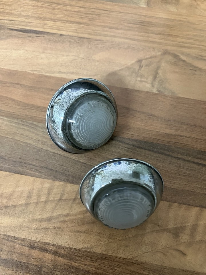 Original Lucas L489-1 Pair of Front Side Lights for Austin Morris MG ...