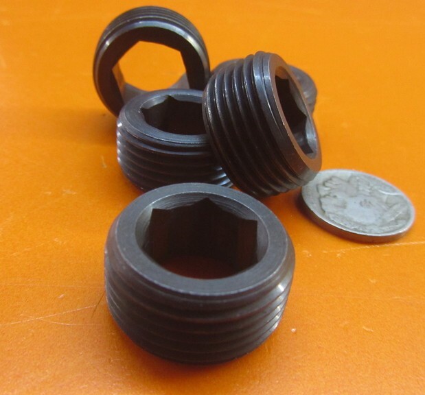 Black Oxide Hollow Jam Set Screws, 1"-14 x 1/2" Height, 5 Pieces | eBay