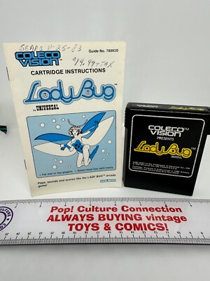 1982 ColecoVision Universal LadyBug Game And Manual Inv-1103 | eBay