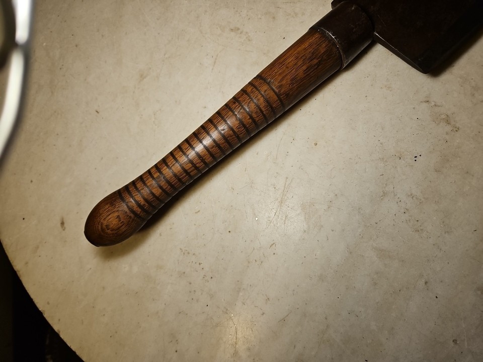 Antique Wm. Beatty & Son #4 Meat Cleaver Cast Steel Chester LARGE ...