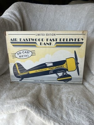 Vintage 1991 Air Eastwood Fast Delivery Bank Die-cast Metal Metal ...