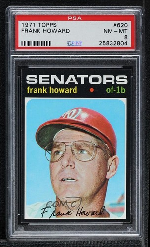1971 Topps Frank Howard #620 PSA 8 | eBay