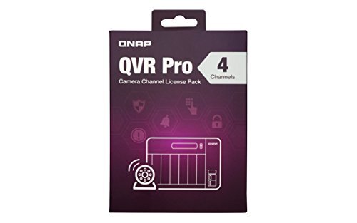 QNAP INC LIC-SW-QVRPRO-4CH QNAP QVR PRO 4 CHANNEL LICENSE (QVR PRO | eBay