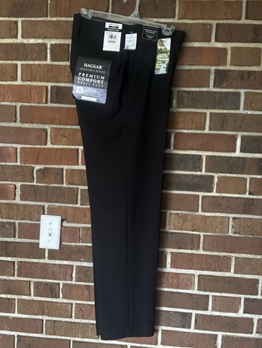 Haggard Men’s Dress Pants 30x30 Slim NWT Black | eBay