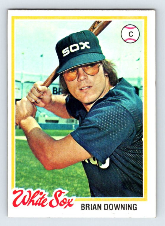BRIAN DOWNING Chicago White Sox 1978 Topps Baseball Card B215 | eBay