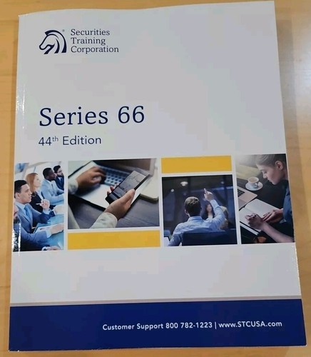 Securities Training Corporation Series 66 44th Edition NEW Fast ...