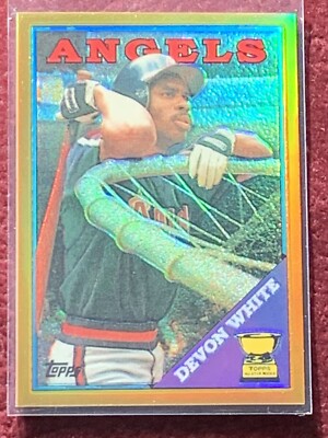 DEVON WHITE - 2005 Topps Rookie Cup Gold Refractor 1/1 | eBay