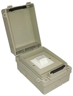 TUK - COMMZBOX Weatherproof Communications Enclosure with Cat6 Socket ...