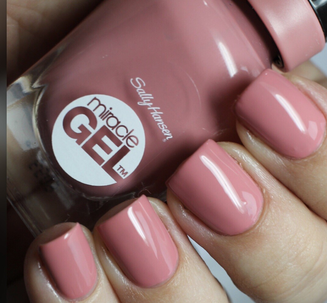 Sally Hansen Miracle Gel Nail Polish, Mauve-Olous 0.5 oz 244 Sally Hansen Miracle Gel Nail Polish, Mauve-Olous 0.5 oz 244