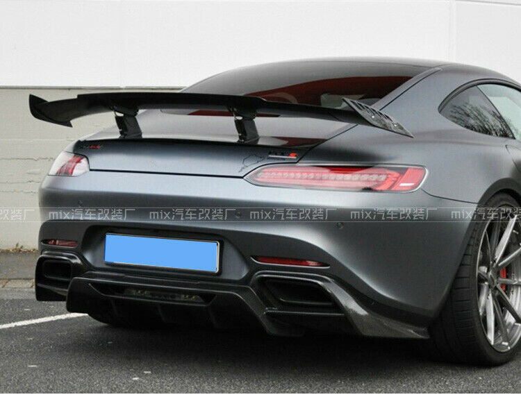 Customize Forged Carbon Fiber Rear Spoiler Wing For Mercedes AMG GT ...