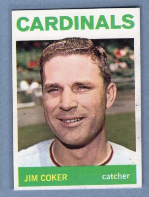 1964 Topps #211 Jim Coker EX-MT GO105 | eBay