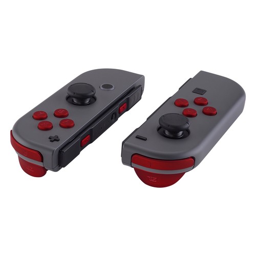 Custom Red Full Set Buttons With Tools Fix Parts For Nintendo Switch ...