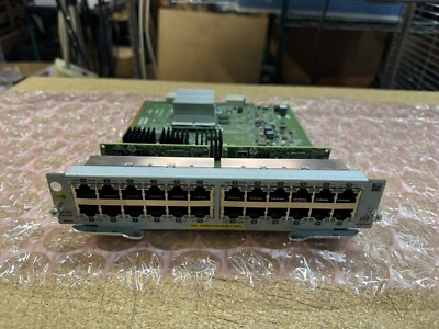 Aruba HP J9986A 24-port 10/100/1000BASE-T PoE+ MACsec v3 zl2 Module | eBay