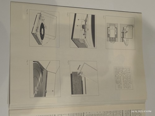 Dual CS-506-1 Turntable manual Instruction Booklet in 7 Languages Made ...
