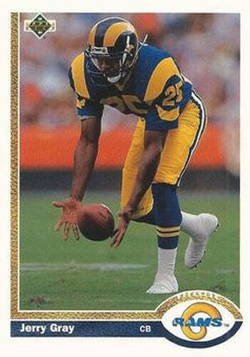 #364 Jerry Gray - Los Angeles Rams - 1991 Upper Deck Football | eBay