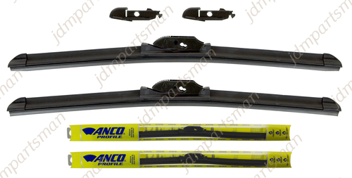 ANCO PROFILE Beam Wiper Blade 22" & 20" (Set of 2) Front - A22M + A20M ...