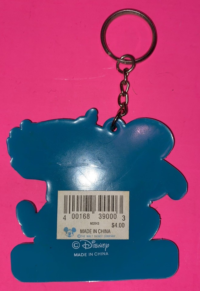 VTG Walt Disney World 25th Anniversary Vinyl Key Chain Simba Aladdin ...