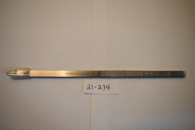 WM 21-234 ANDERSON-NEIVERT OSTEOTOME 8" CURVED LEFT SINGLE GUARD | eBay