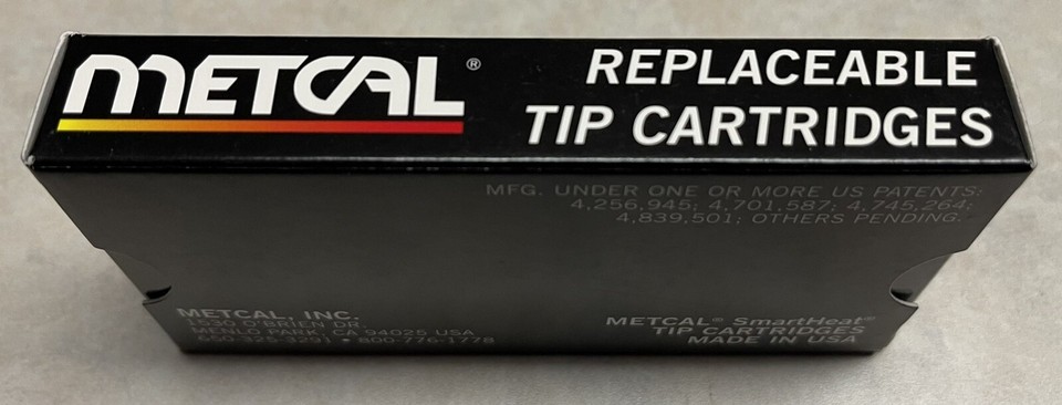 METCAL TATC-602 Blade Solder Tips Cartridge, 600 Temp Series for MX ...
