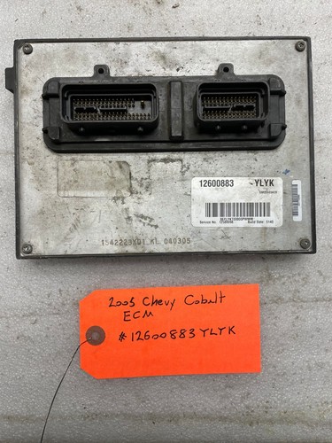 05 06 CHEVROLET COBALT ENGINE COMPUTER ECM ECU PCM 12600883YLYK | eBay