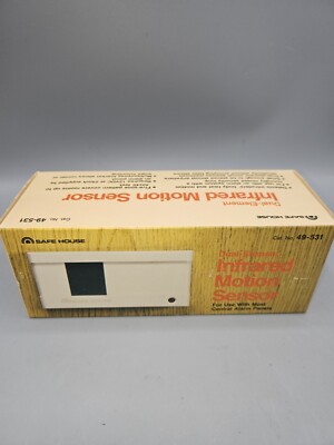Radio Shack Safe House 49-531 Dual Element Infrared Motion Sensor (NEW ...