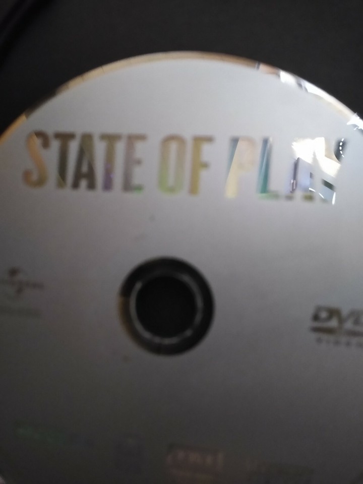 State of Play (DVD disc only, 2009) russell crowe, ben affleck, rachel ...