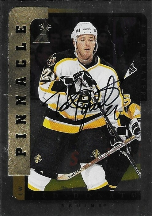 Ted Donato Autograph Be A Player 1996-1997 (1411) | eBay