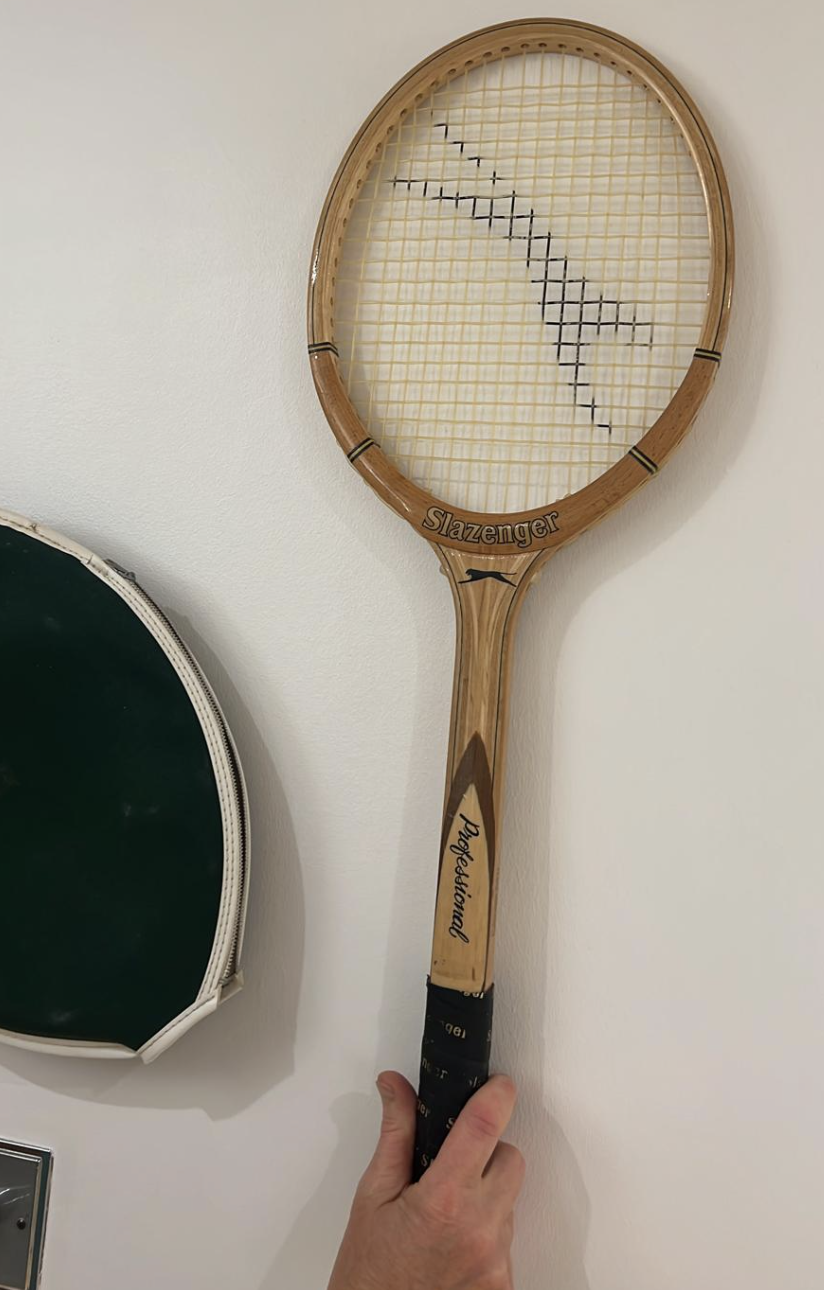 Vintage Retro Wooden Tennis Racket Slazenger, Dunlop, Professional ...