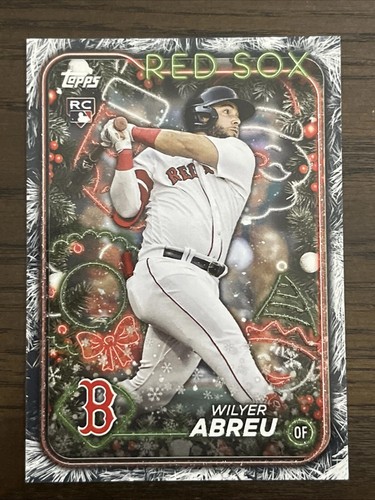 WILYER ABREU 2024 Topps Holiday Holiday Tree #H13 Rookie Red Sox RC | eBay