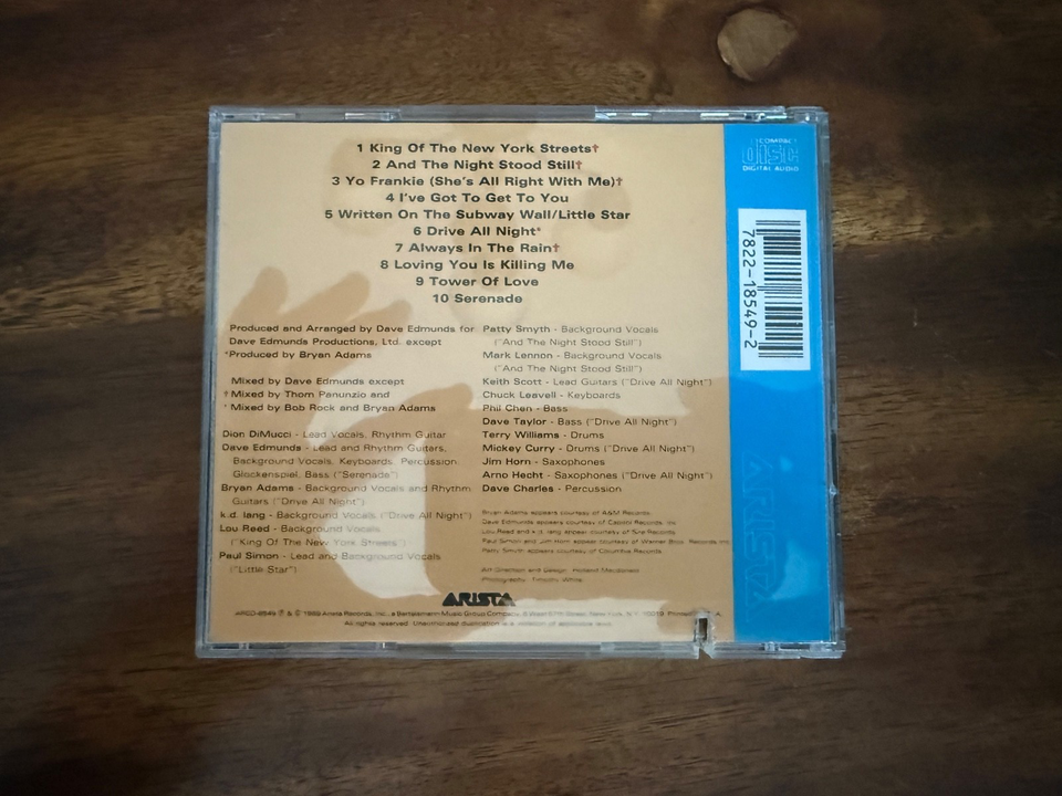 Yo Frankie by Dion (CD, Oct-1990, Arista) FREE SHIPPING 78221854924| eBay