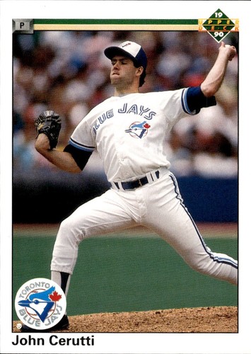 1990 Upper Deck #485 John Cerutti Toronto Blue Jays | eBay