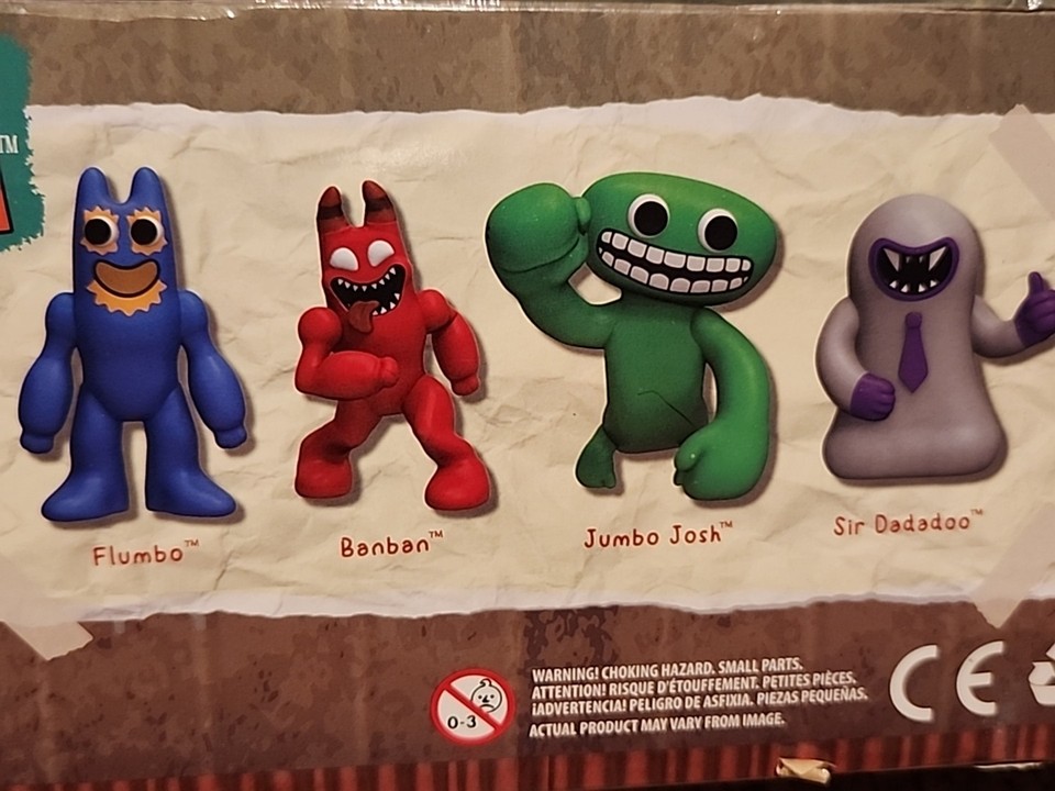 4 Figure Set Garten of BanBan Mini Josh Opila Nip | eBay